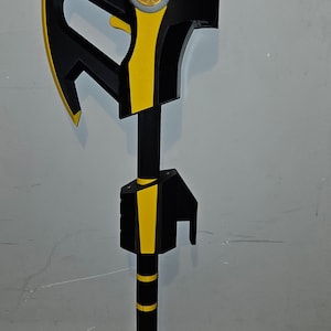 3D Printed Mighty Morphin Power Rangers Power Axe - 1:1 Scale Replica ...