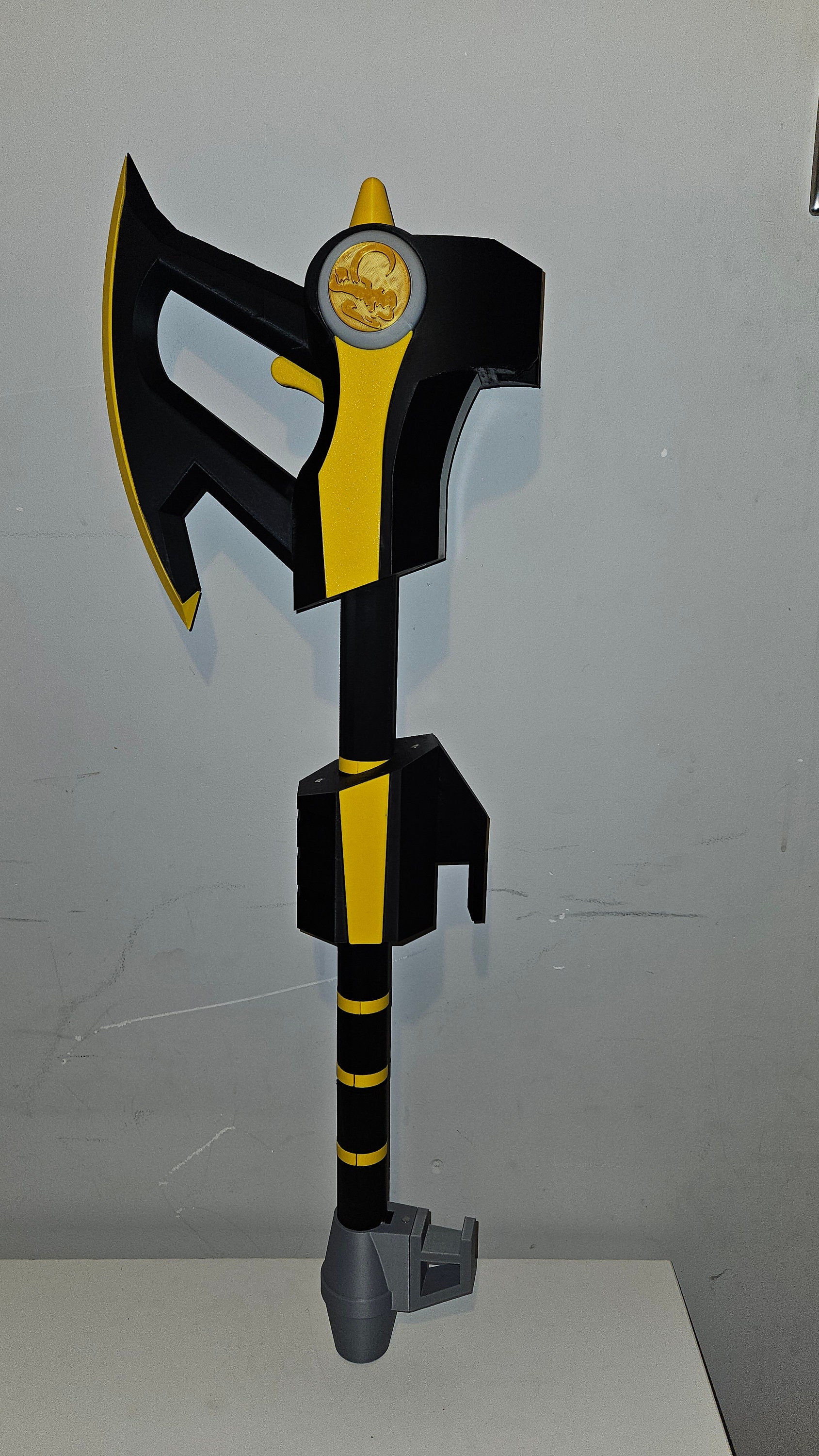 3D Printed Mighty Morphin Power Rangers Power Axe - 1:1 Scale Replica ...