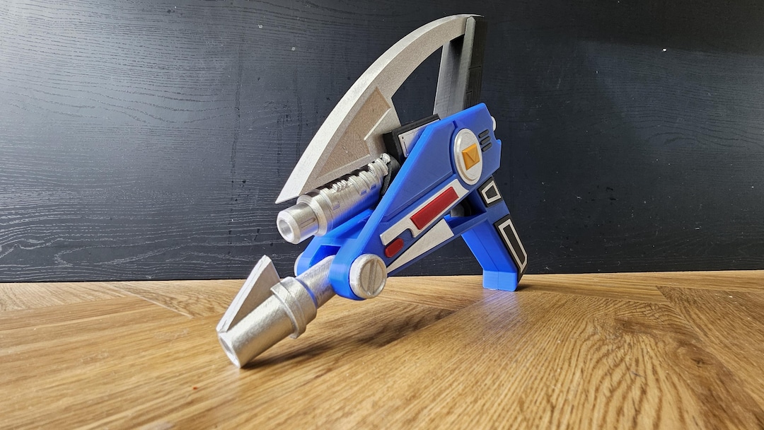 3D Printed Astro Blaster Prop | Power Rangers in Space Replica - Etsy