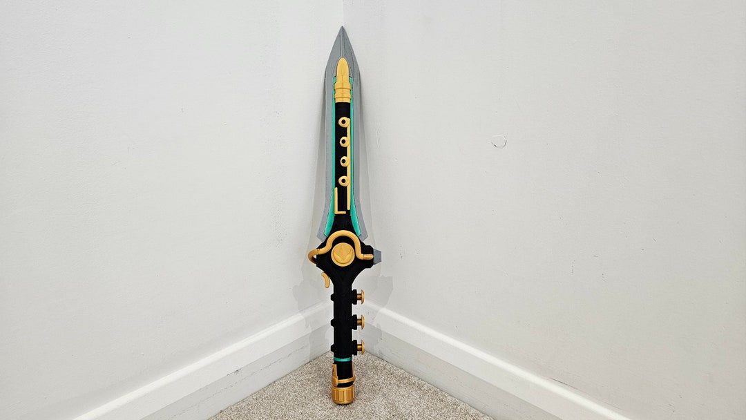 3D Printed Mighty Morphin Power Rangers Dragon Daggers - 1:1 Scale ...