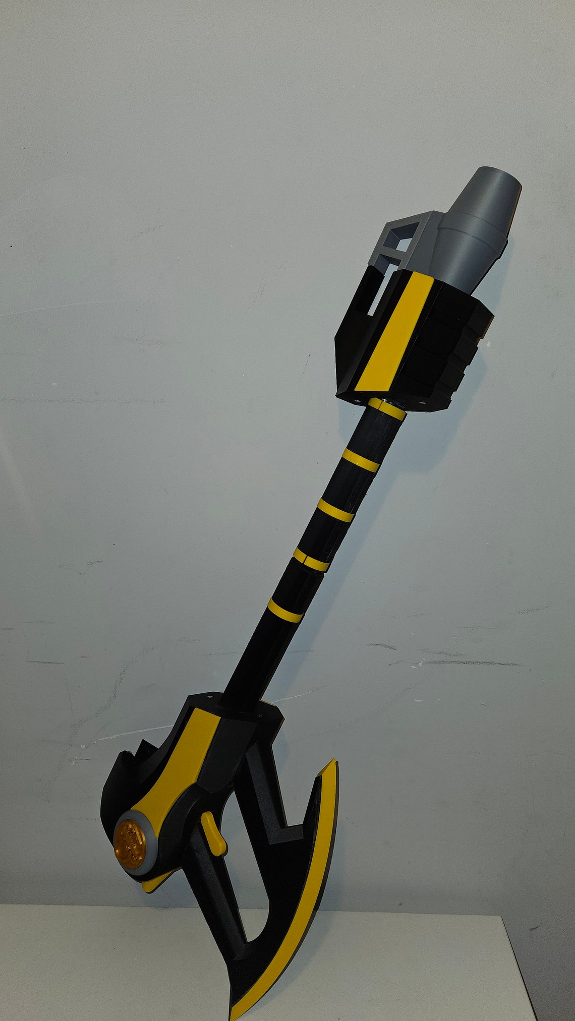 3D Printed Mighty Morphin Power Rangers Power Axe - 1:1 Scale Replica ...
