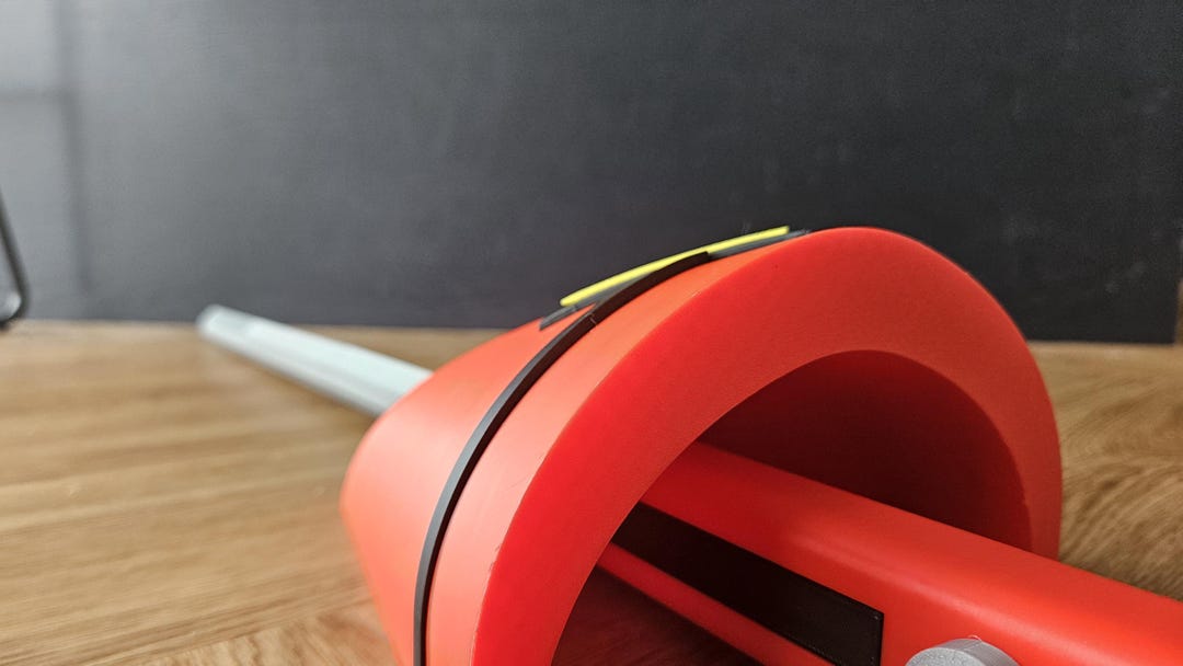 3D Printed Power Rangers - Red Ranger Turbo Lightning - 1:1 Scale ...