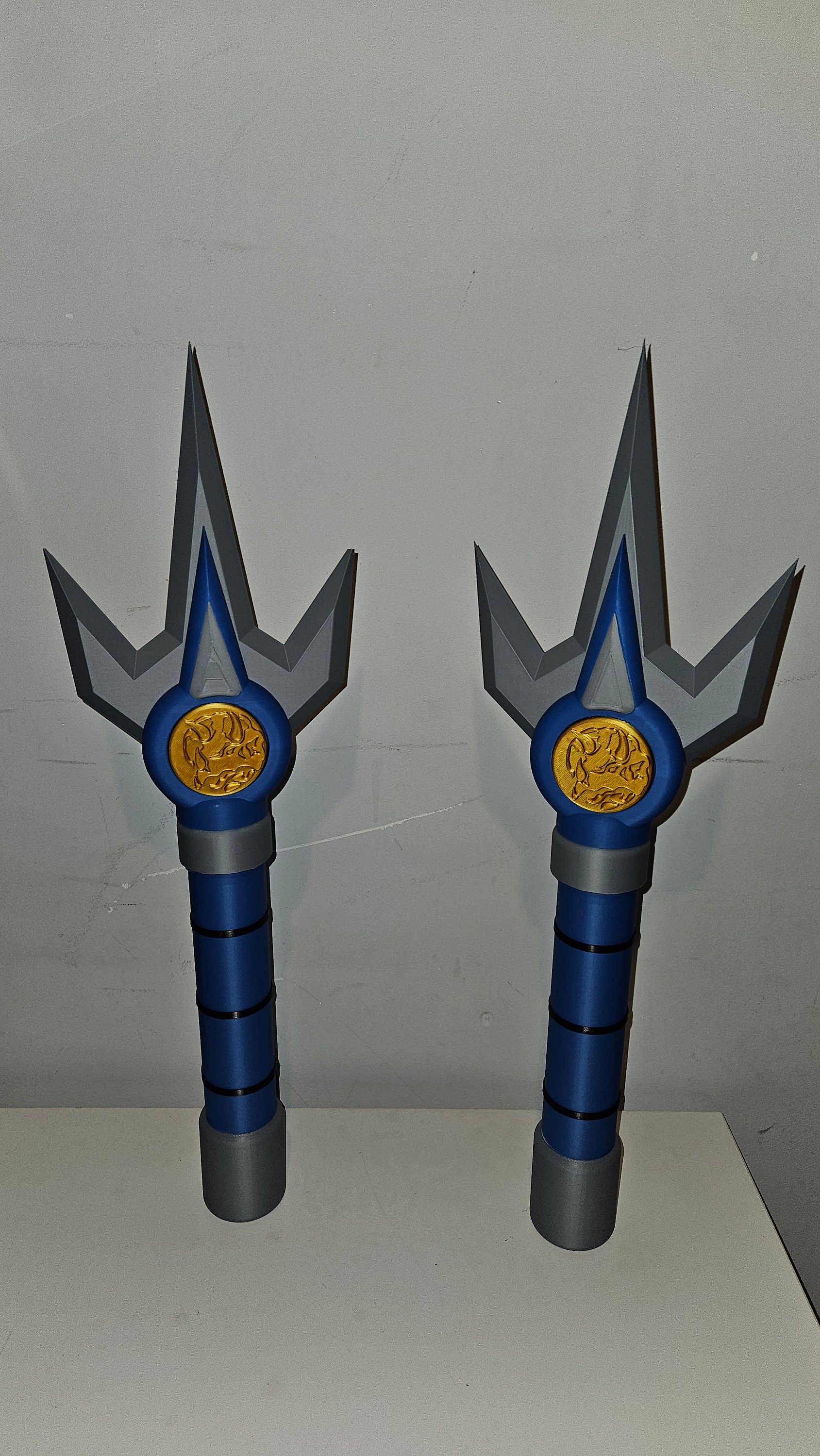 3D Printed Mighty Morphin Power Rangers Power Lance 1:1 Scale Replica ...