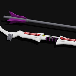 3D Printed Mighty Morphin Power Rangers Power Bow With Arrow - 1:1 ...