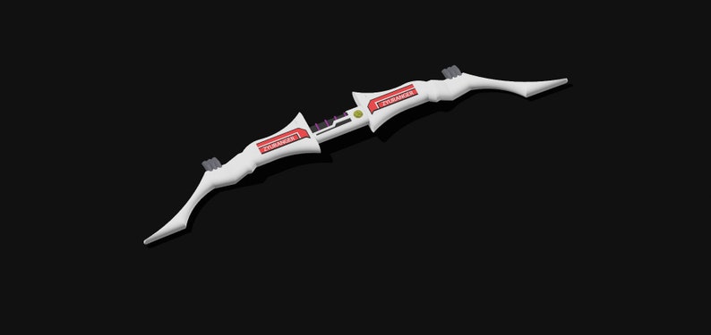 3D Printed Mighty Morphin Power Rangers Power Bow With Arrow - 1:1 ...
