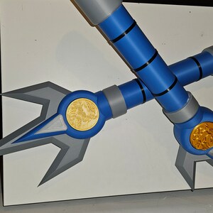 3D Printed Mighty Morphin Power Rangers Power Lance - 1:1 Scale Replica ...
