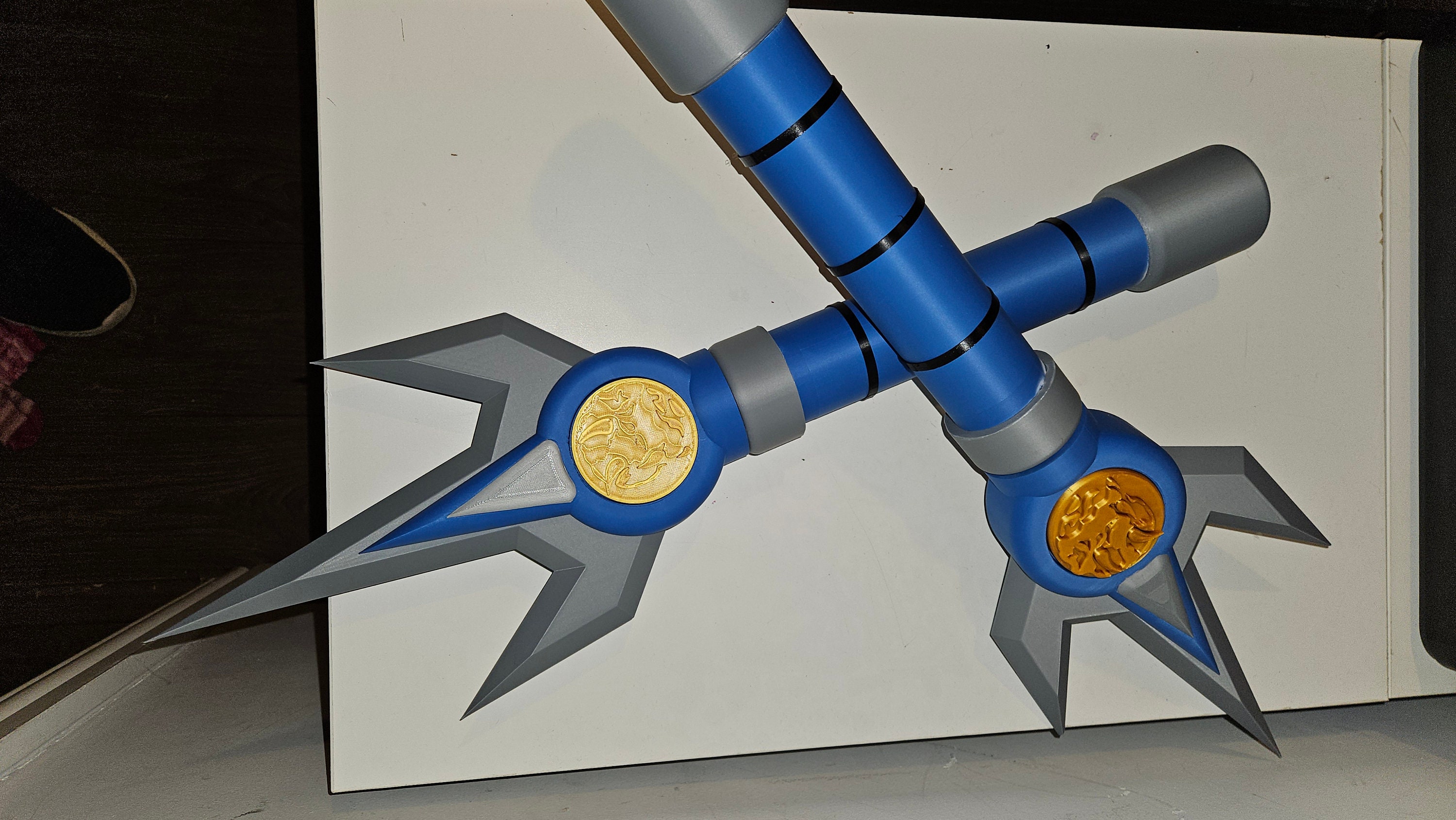 3D Printed Mighty Morphin Power Rangers Power Lance - 1:1 Scale Replica ...