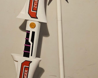 3D Printed Mighty Morphin Power Rangers Power Axe - 1:1 Scale Replica ...
