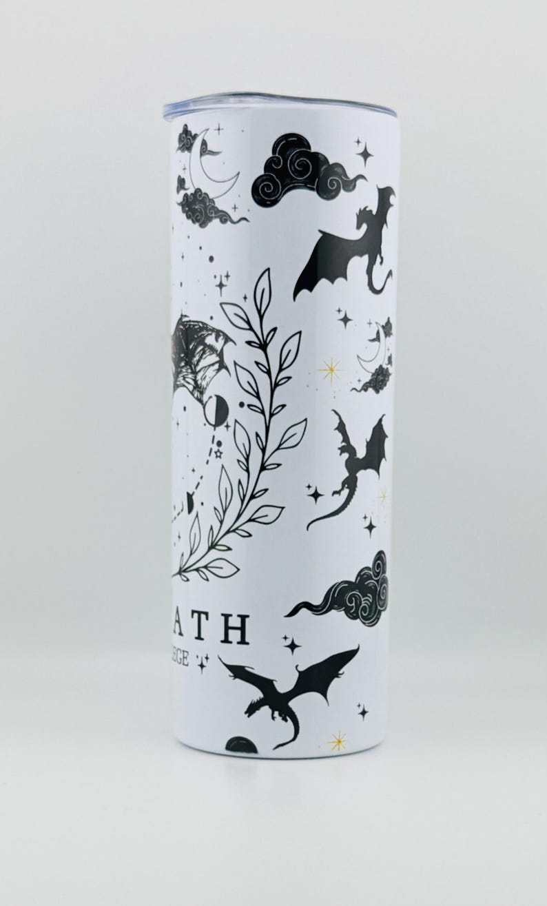 Fourth Wing 20oz Basgiath Academy Tumbler - Etsy