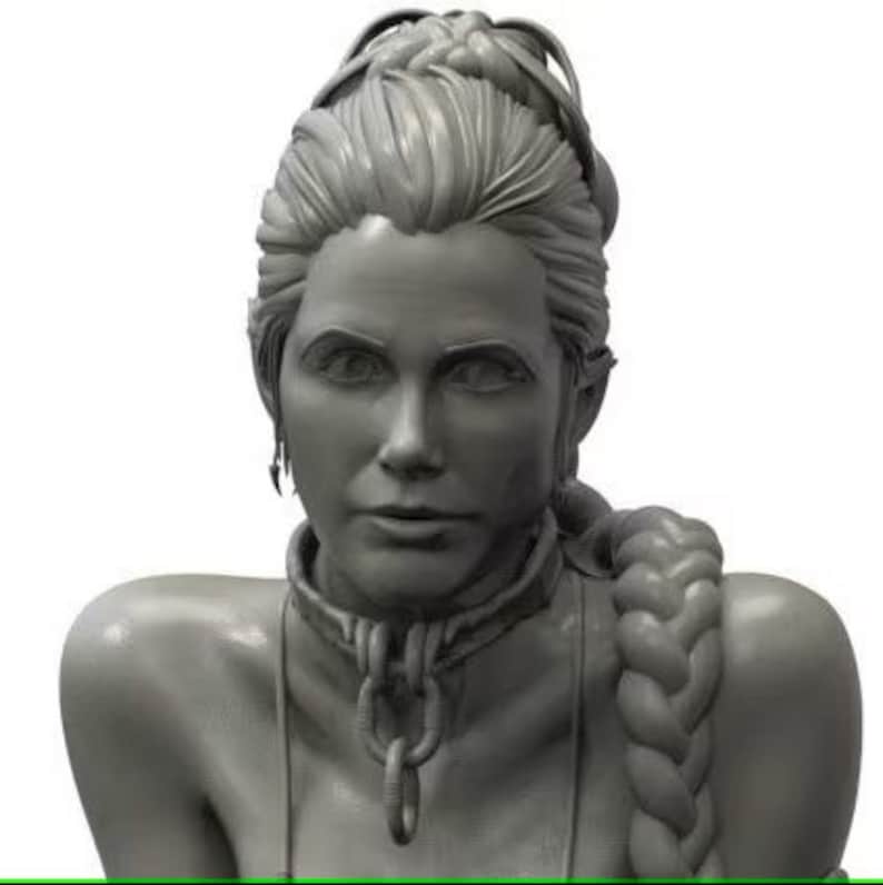 Slave Princess Stl File 3d Digital Printing Movie Characters Figures