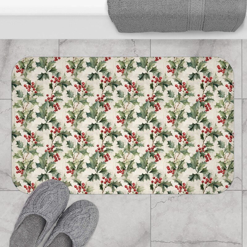Christmas Bathroom - Etsy