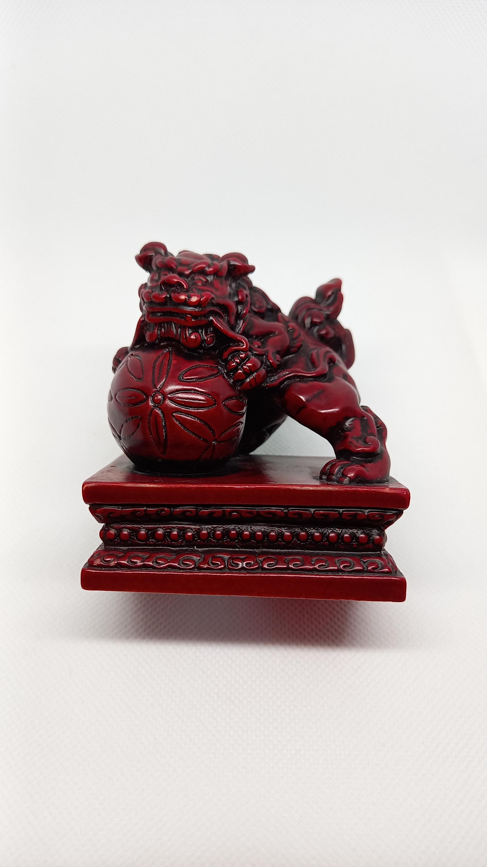 Vintage Foo Dog Statue - Etsy