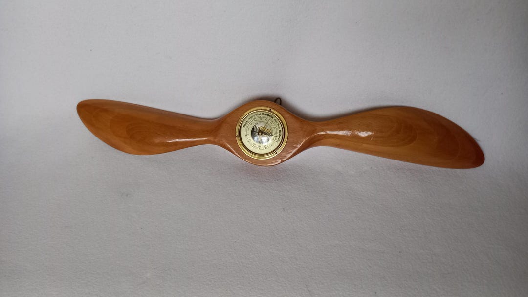 Vintage 1960s Wall-hanging Propeller Barometer - Etsy