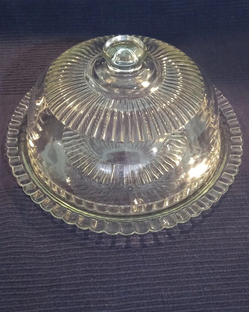 Arcoroc Pastry Tray & Dome - Etsy