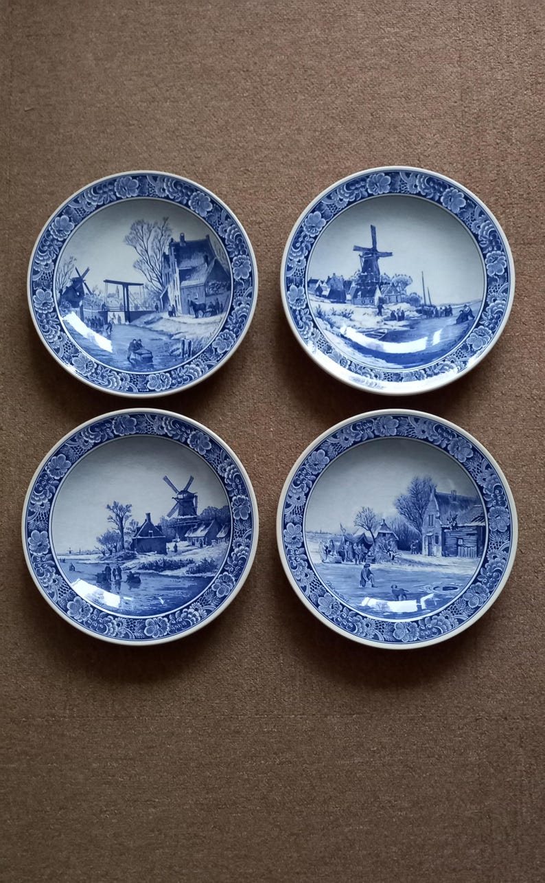 ROYAL GOEDEWAAGEN Paul Van Dort Wall Plates - Etsy