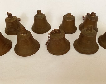 Miniature Brass Collection With Display Shelf - Etsy