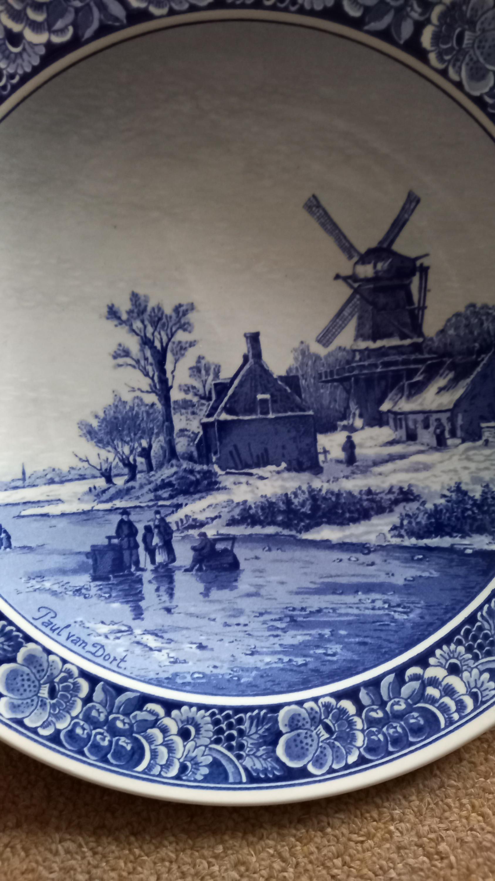 ROYAL GOEDEWAAGEN Paul Van Dort Wall Plates - Etsy