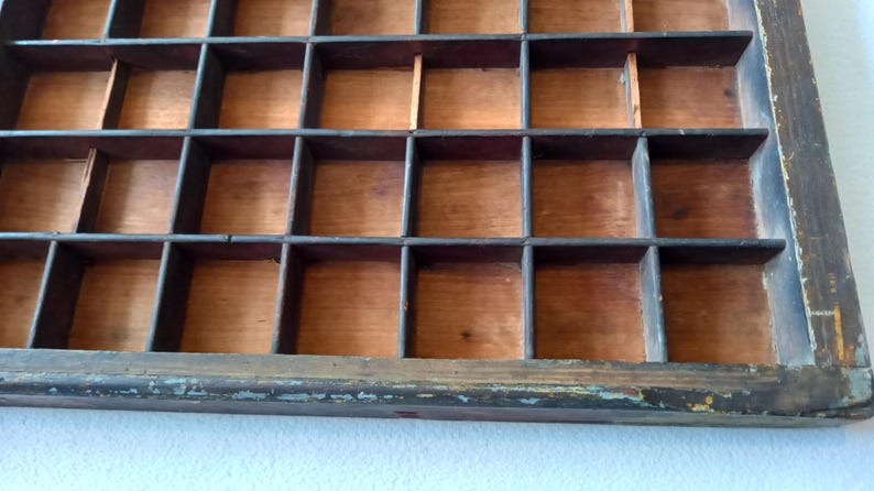 1930s Antique Wooden Printer Drawer / Type Case - Etsy
