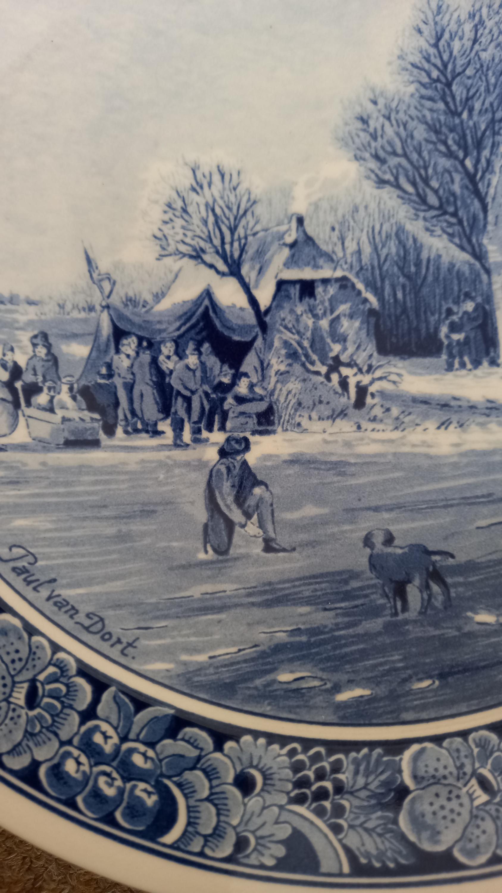 ROYAL GOEDEWAAGEN Paul Van Dort Wall Plates - Etsy