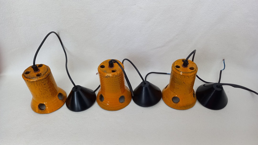 Set of 1970s Pendant Lights - Etsy