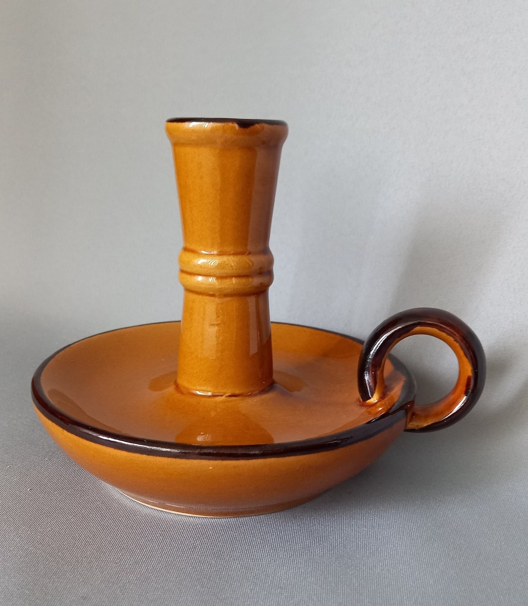 Vintage Handheld Candle Holder - Etsy