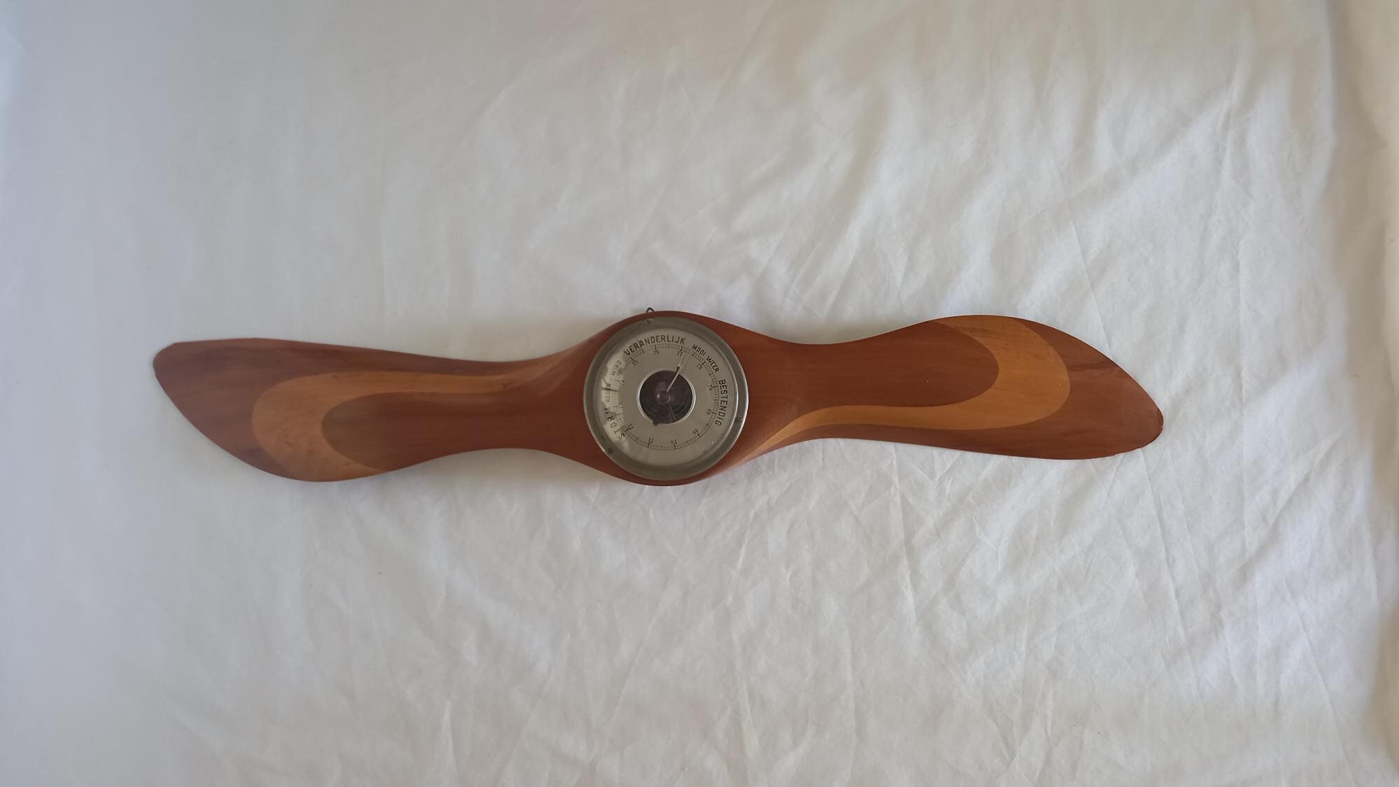 Vintage Propeller Barometer - Etsy