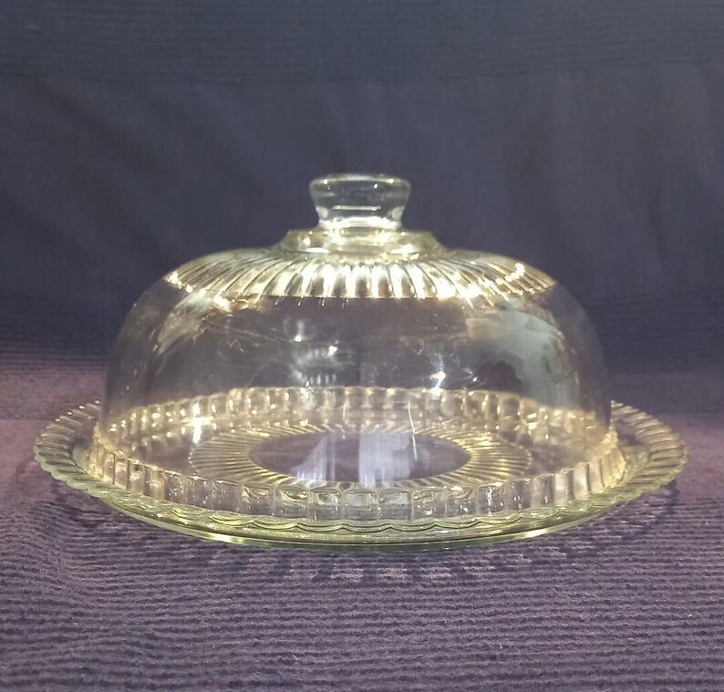 Arcoroc Pastry Tray & Dome - Etsy