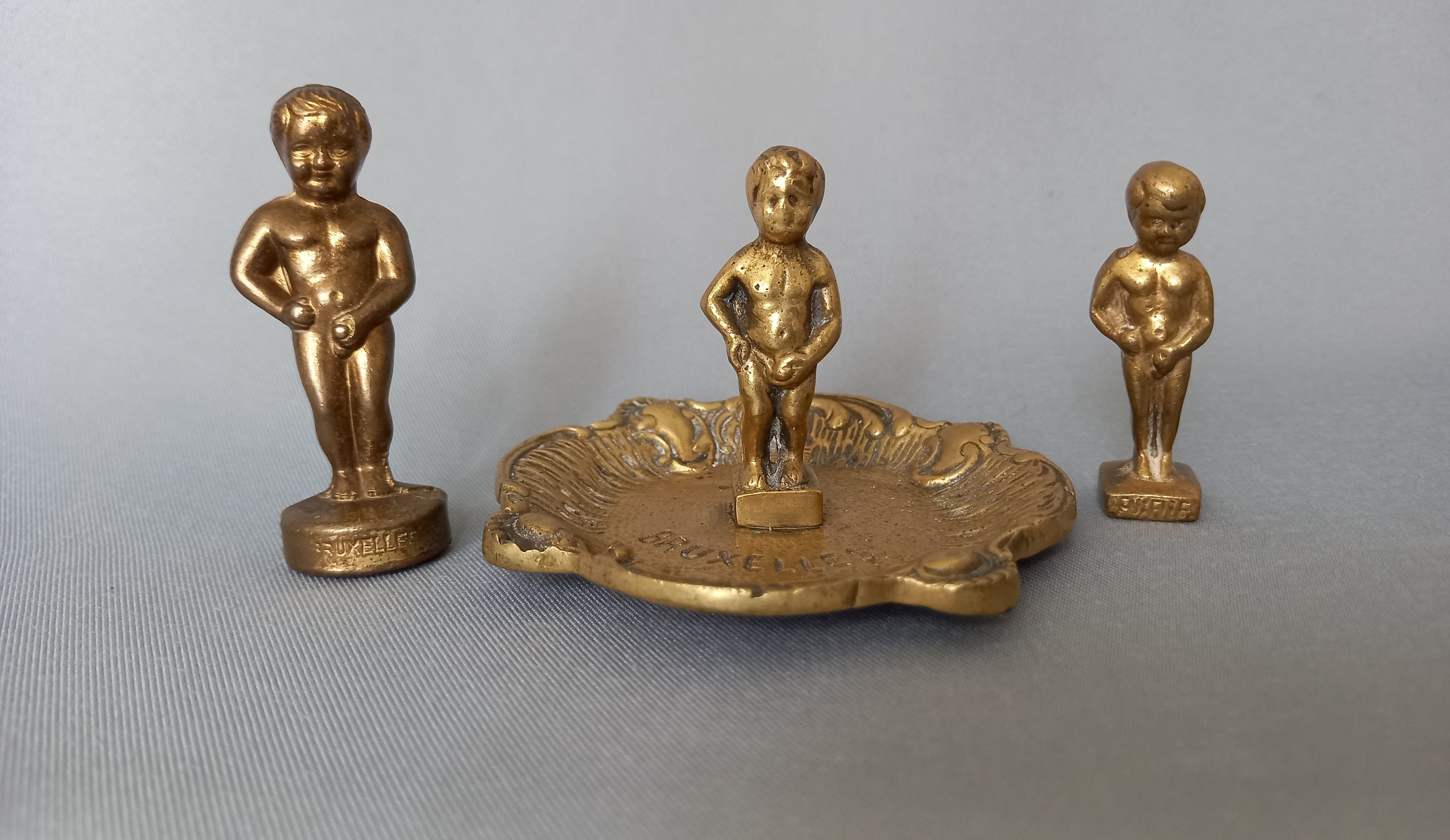 Collection of Vintage Boy Peeing Figure Bruxelles - Etsy