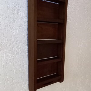 Vintage Solid Oak Wall Rack - Etsy