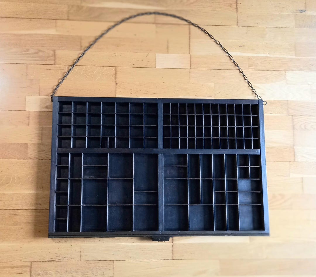 Large Printer's Tray for Wall Display - Etsy