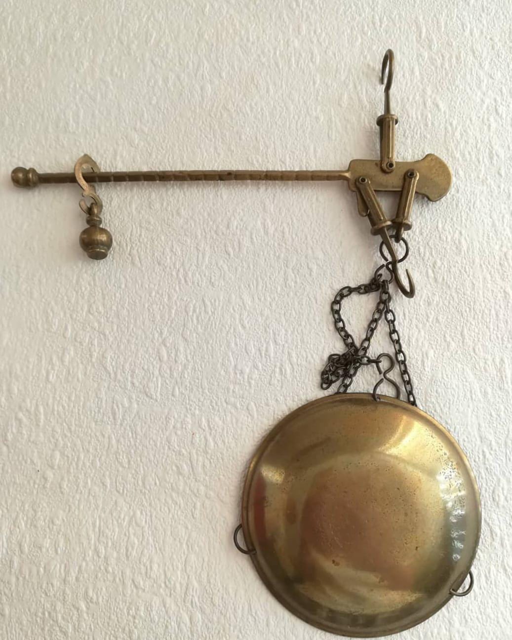 Brass Small Hanging Scale - Etsy