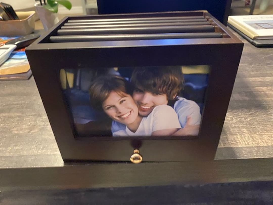 Photo Album Cabinet Holder Wood - Etsy