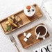 Acacia Wood Rectangular Wooden Platters for Food Holder/bbq/party ...