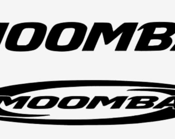 Moomba Boat Emblems 58 FREE FAST Delivery DHL Express Stickers Set ...