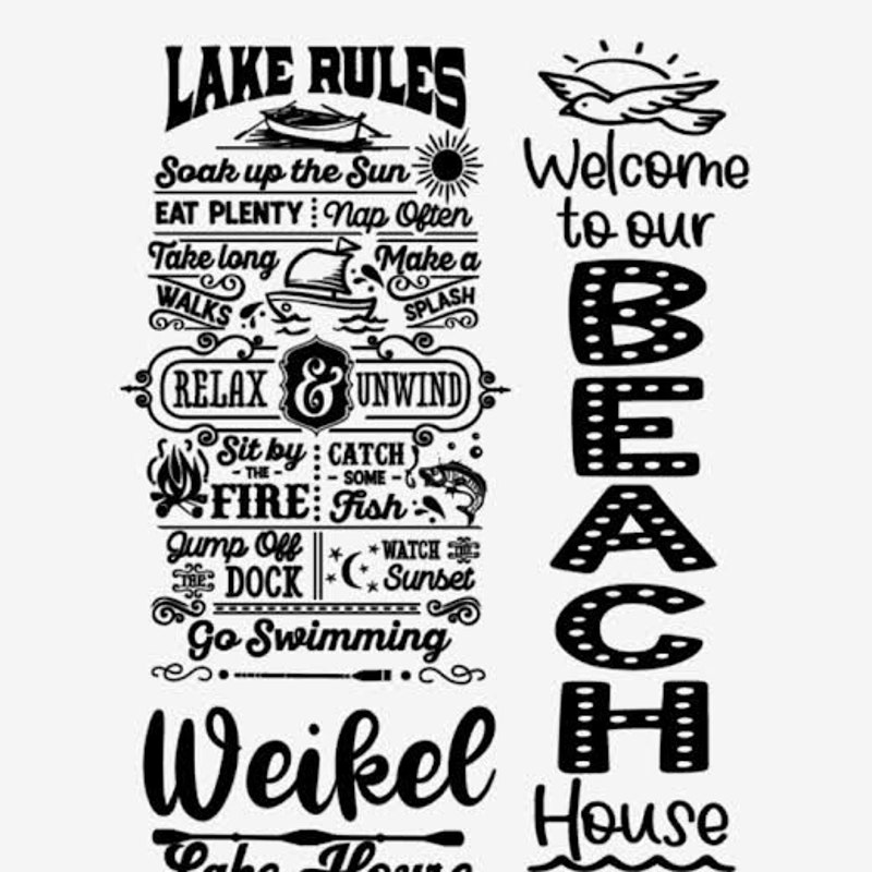 Lake House Decal - Etsy