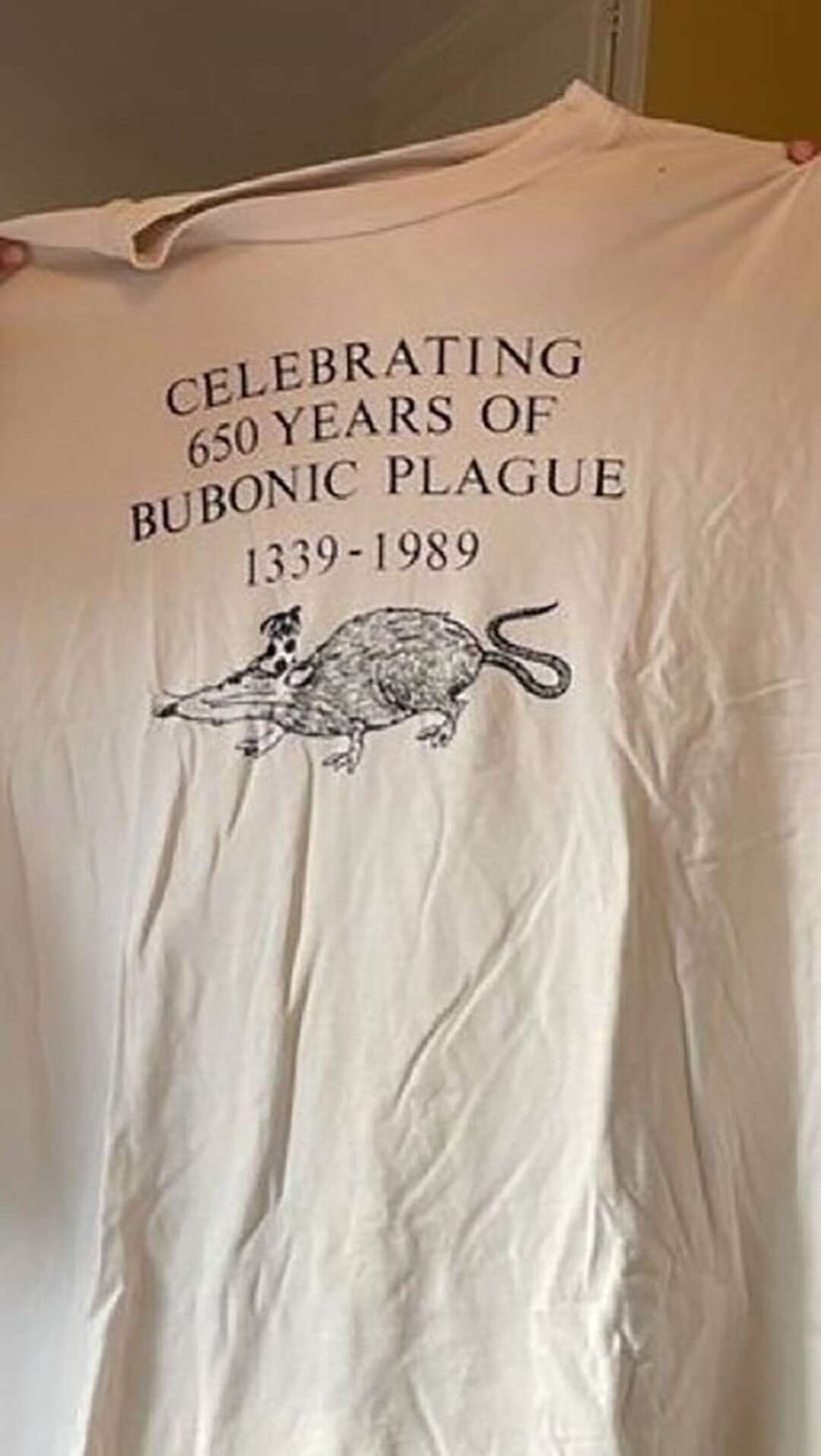 Celebrating 650 Years of Bubonic Plague 1339-1989 Funny - Etsy