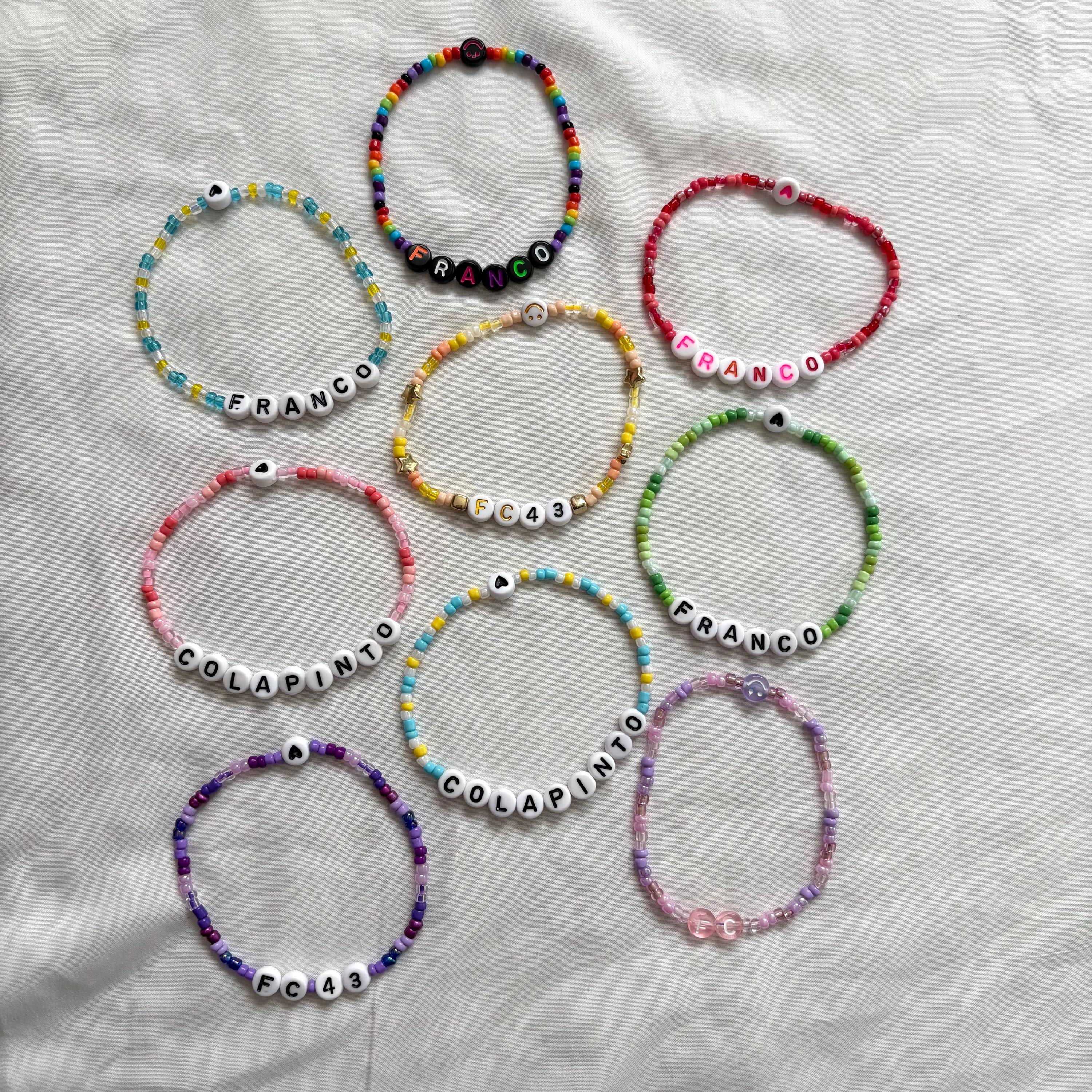 Franco Colapinto Inspired F1 Beaded Bracelet | Formula 1 Friendship ...