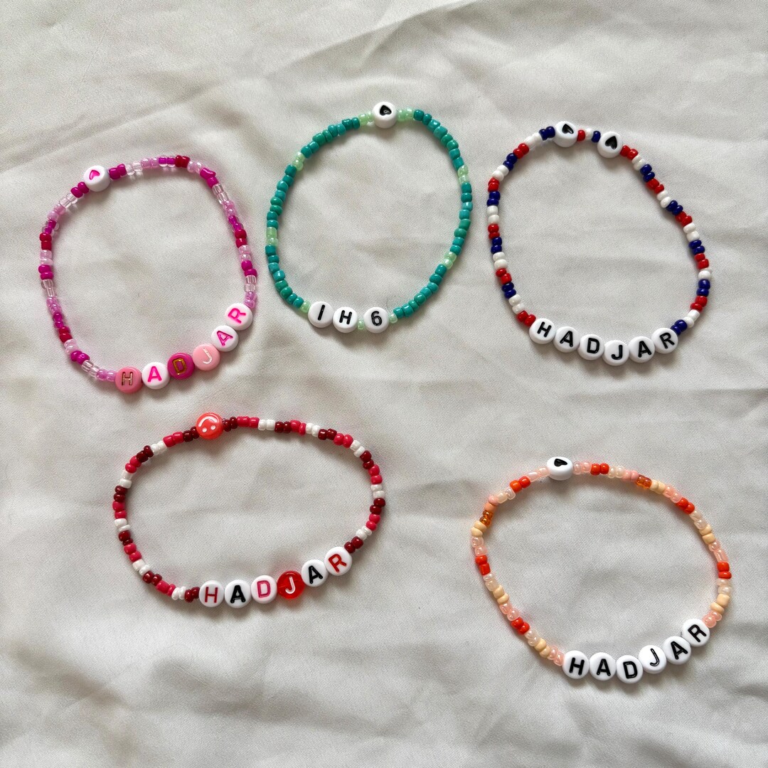 Isack Hadjar Inspired F1 Beaded Bracelet | Formula 1 Friendship ...