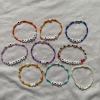 Racing Bulls Seed Bead Bracelets | Handmade F1 Jewelry, Boho Stacking ...