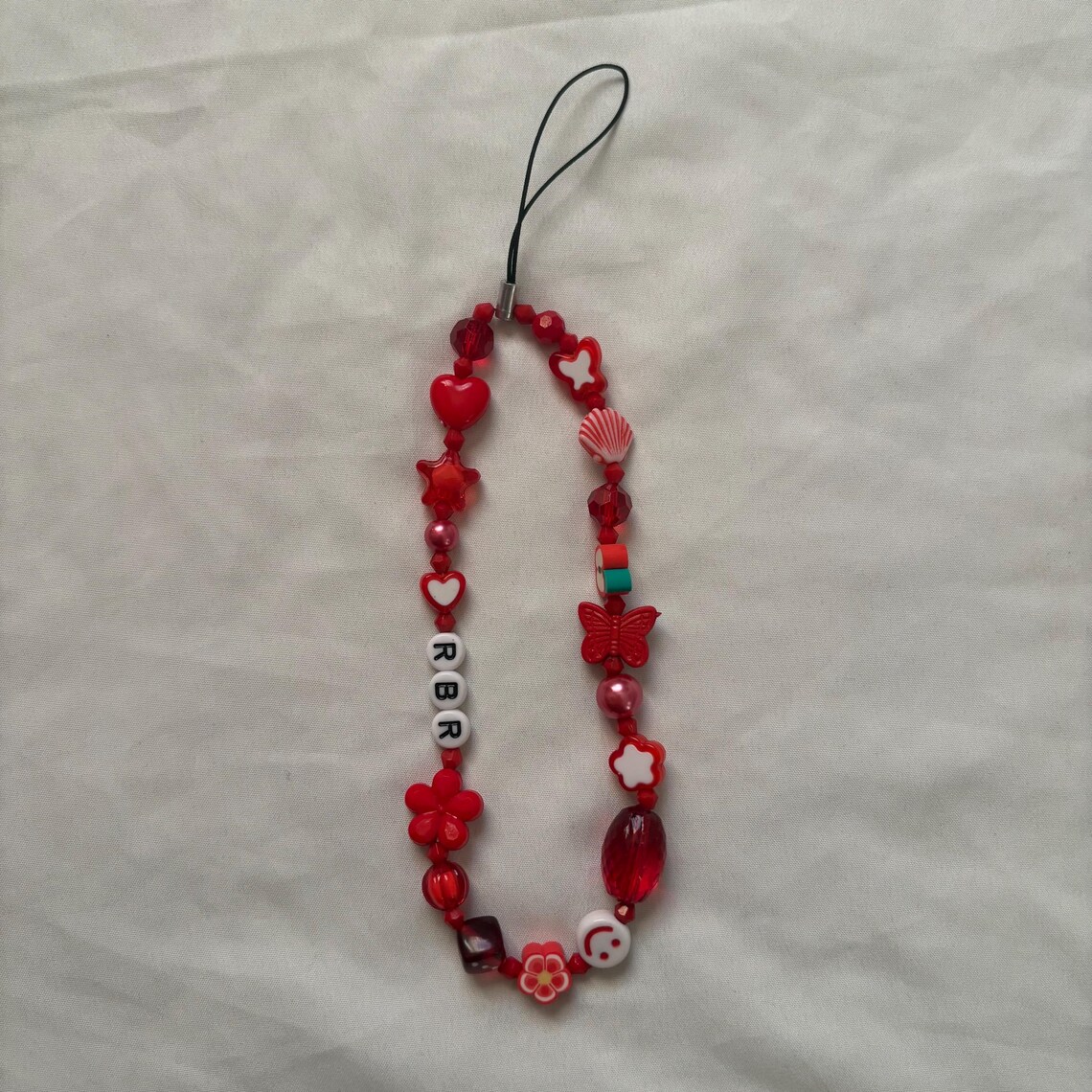 Red Bull Inspired Formula 1 Beaded Phone Charm Strap - Etsy