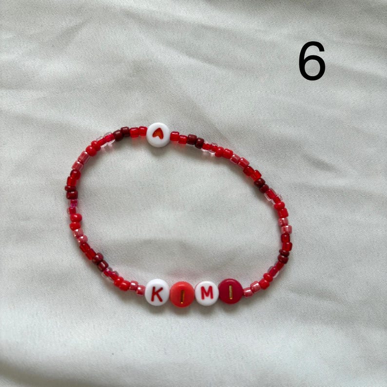 Kimi Antonelli Inspired F1 Beaded Bracelet | Formula 1 Friendship ...