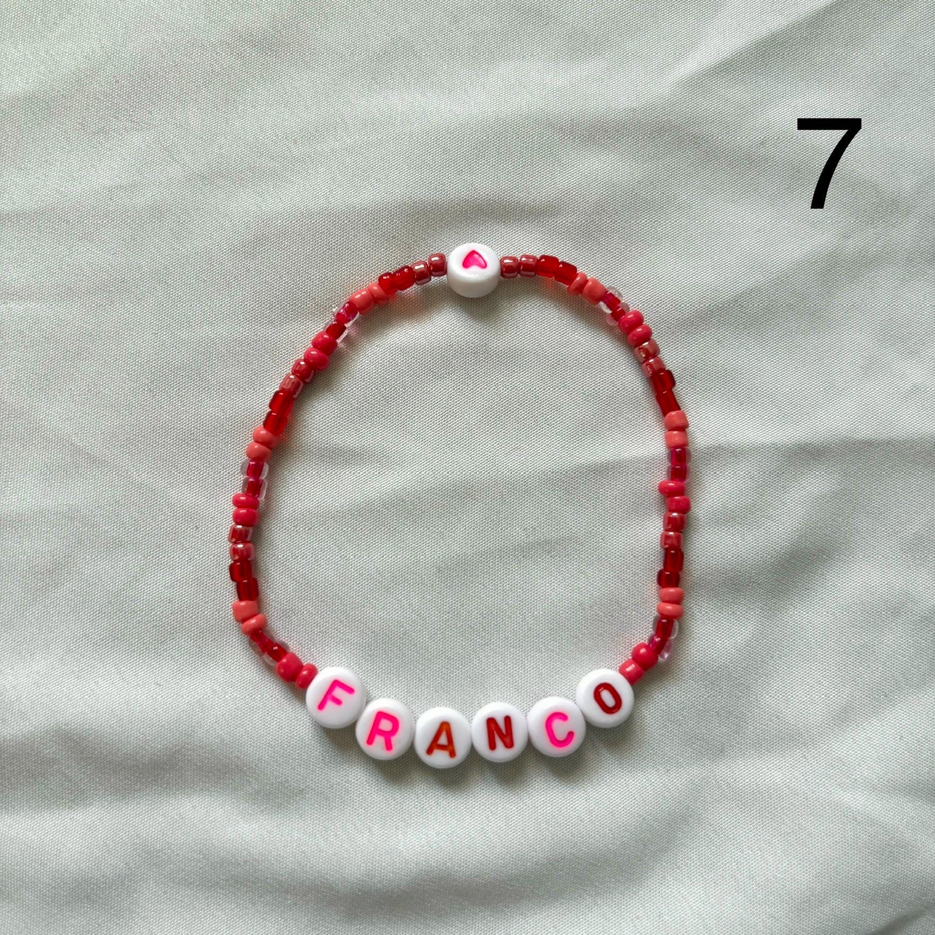 Franco Colapinto Inspired F1 Beaded Bracelet | Formula 1 Friendship ...