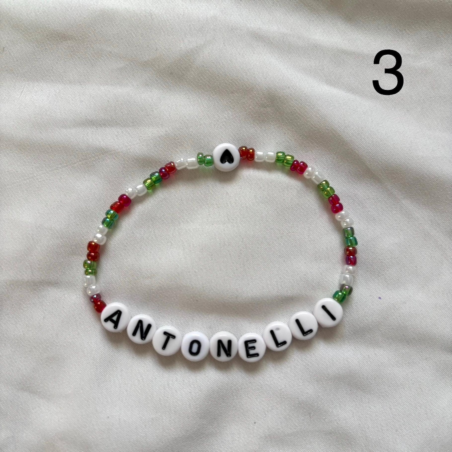 Kimi Antonelli Inspired F1 Beaded Bracelet | Formula 1 Friendship ...