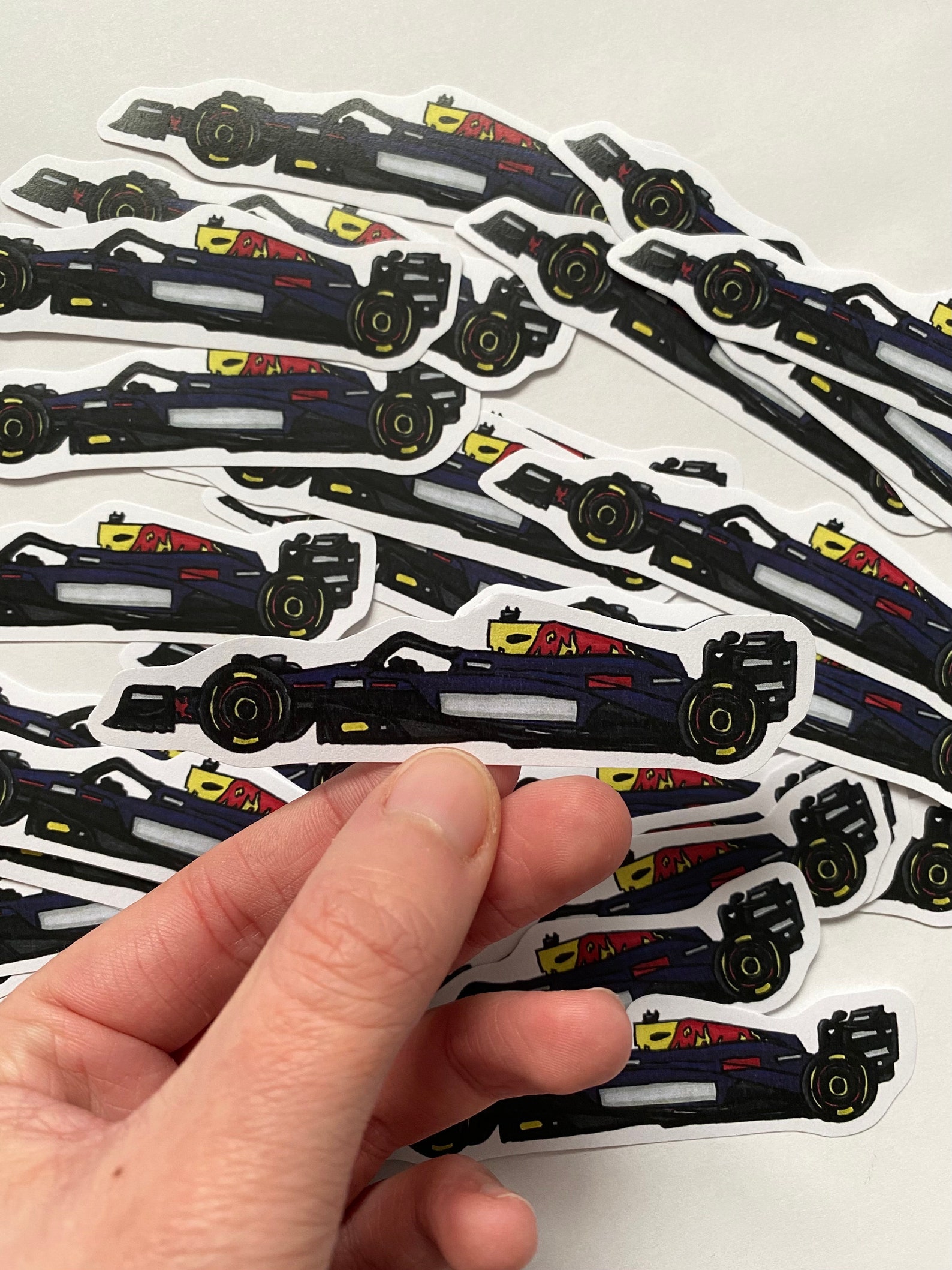 Formula 1 Car Stickers | Ferrari, Redbull, Mclaren & Mercedes | F1 Grid ...