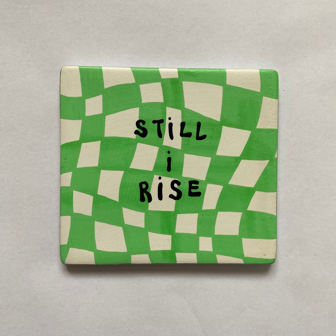 Lewis Hamilton still I Rise Quote Formula 1 Square Ceramic Coaster - Etsy