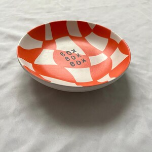 Orange box Box Box Formula 1 Inspired Trinket Dish - Etsy