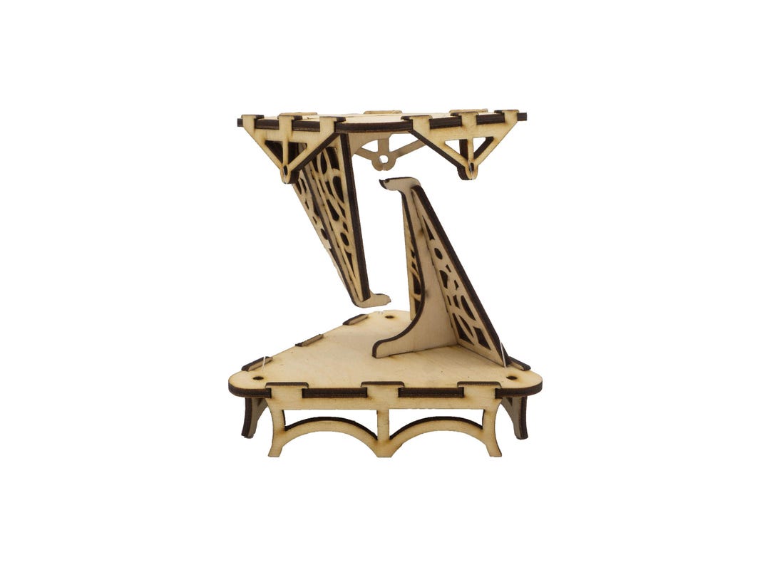 Challenging Laser Cut Floating Table Puzzle - DIY 3D Wooden Puzzle ...