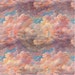 Daydream Clouds Digital Paper, Seamless Pastel Cloud Pattern Instant ...