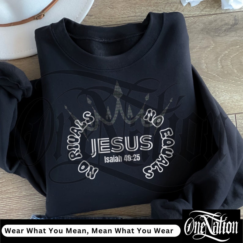 Jesus Christian Graphic T-shirt Sweatshirt Faith Based Shirt Bible ...