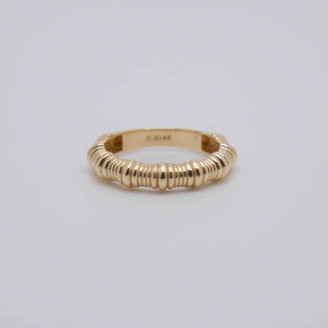 Gold Pasta Ring - Etsy
